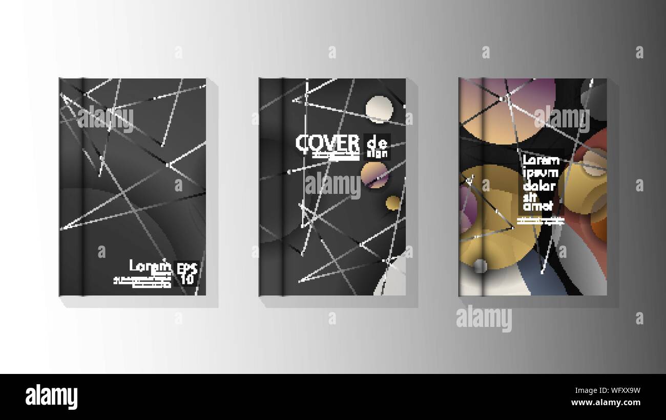 abstract book cover design with a galaxy background . vector ...