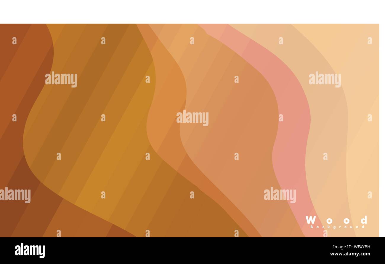 abstract wave background with wooden patterns Stock Vector Image & Art ...