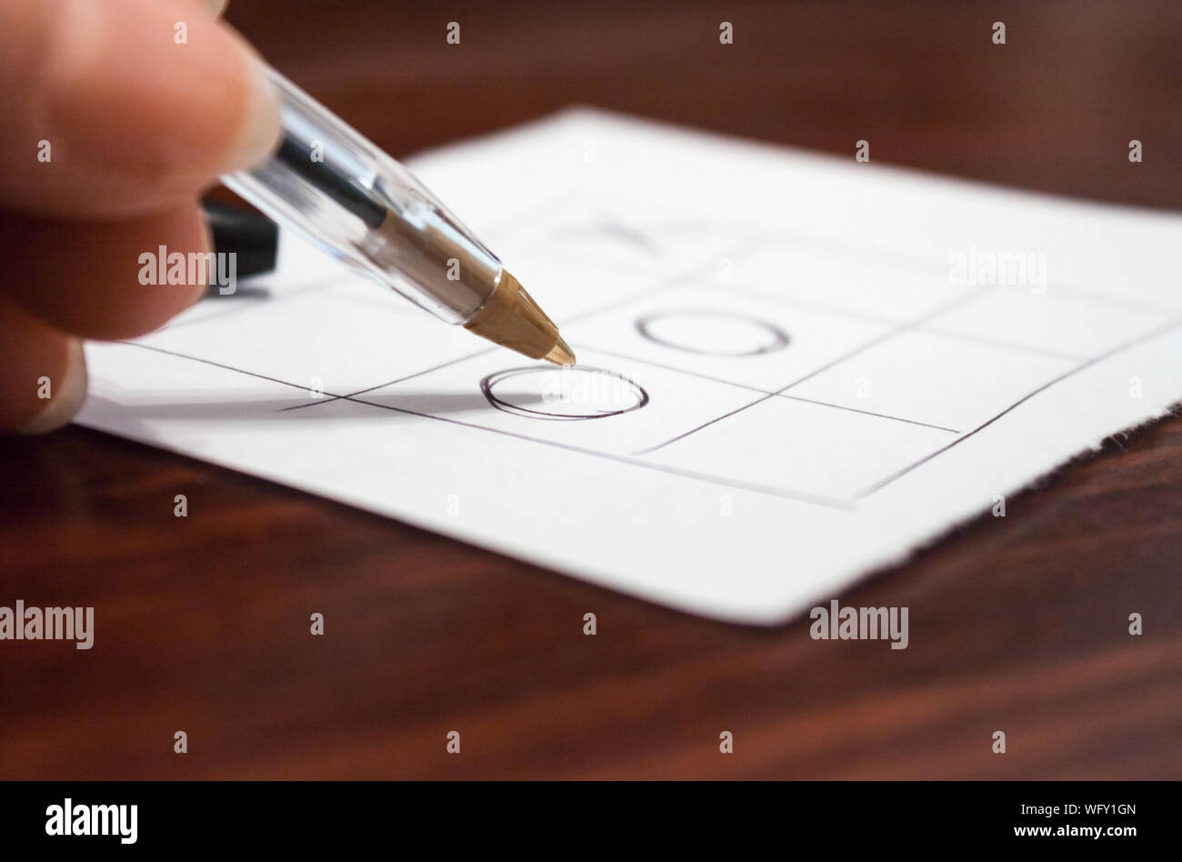 Tic Tac Toe High Resolution Stock Photography and Images - Alamy