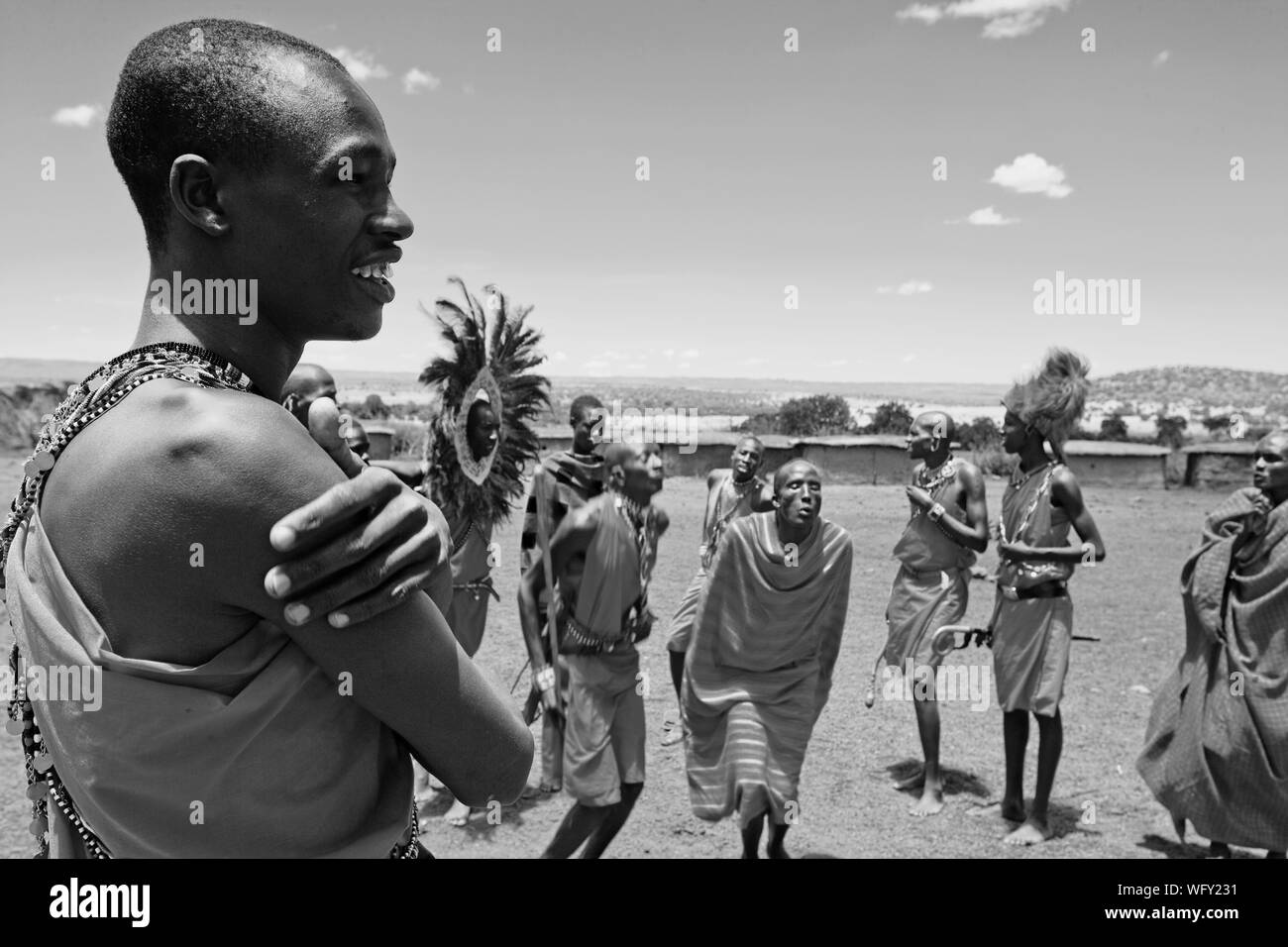 Tribal lives Black and White Stock Photos & Images - Alamy