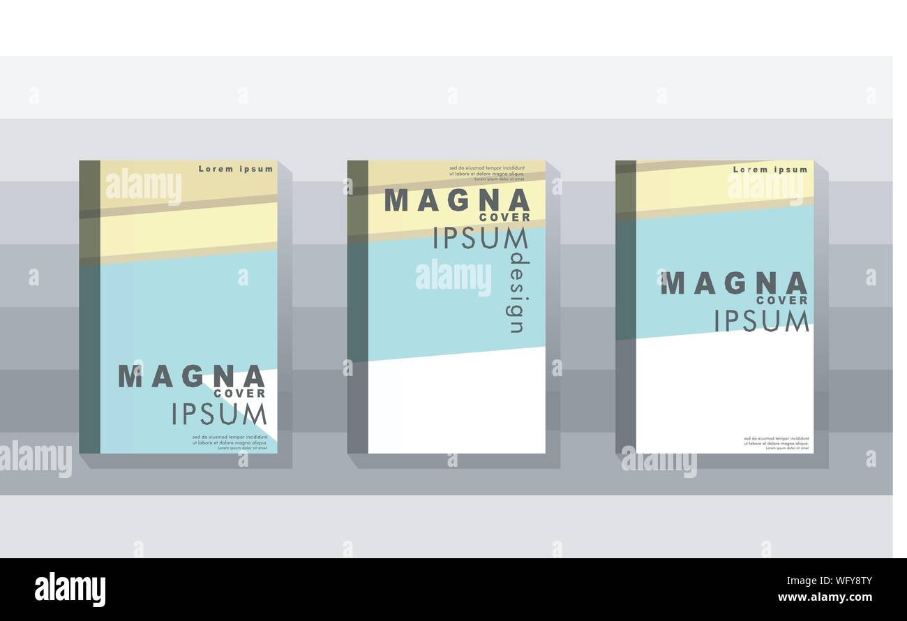 Cover book concept abstract geometric background with a combination of ...