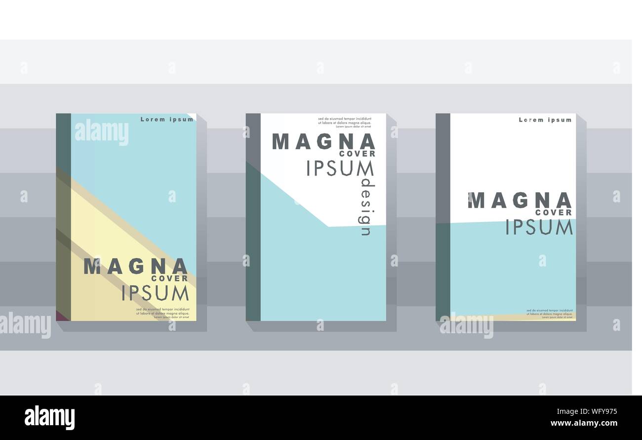 Cover book concept abstract geometric background with a combination of ...