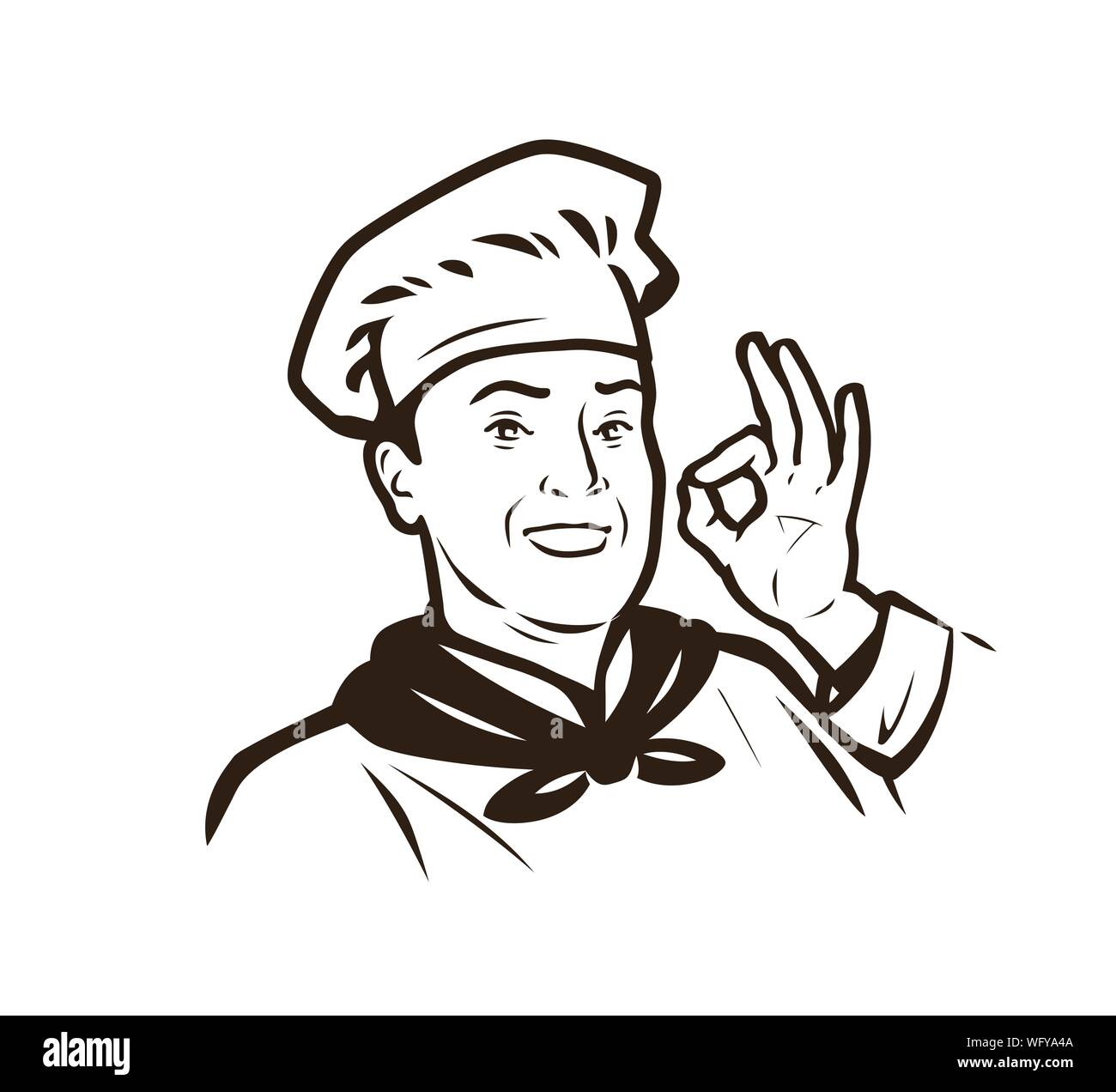 Chef Logo Vector Premium Vector | Chef Logo