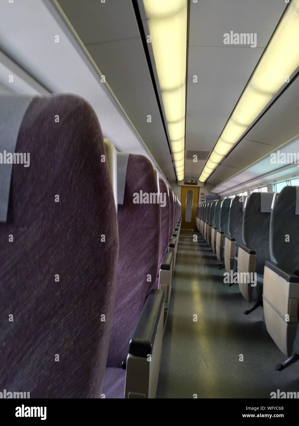 Train aisle transport hi-res stock photography and images - Alamy