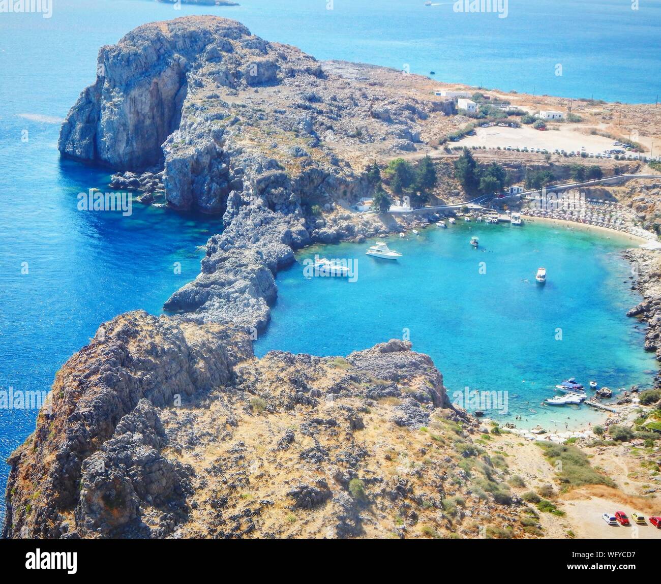 Rodos aerial hi-res stock photography and images - Alamy