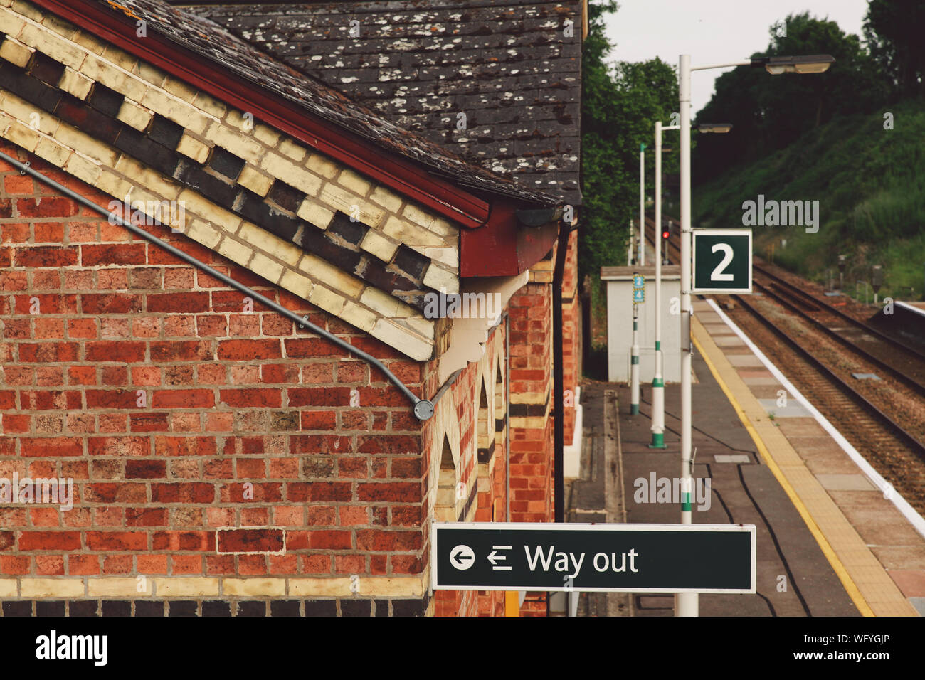 Railway signboard hi-res stock photography and images - Alamy