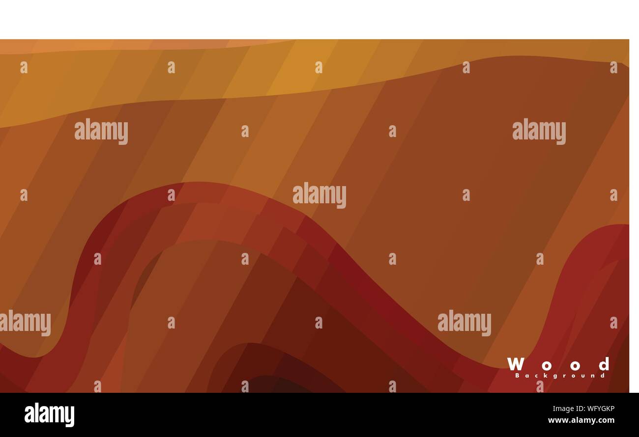 abstract wave background with wooden patterns Stock Vector Image & Art ...
