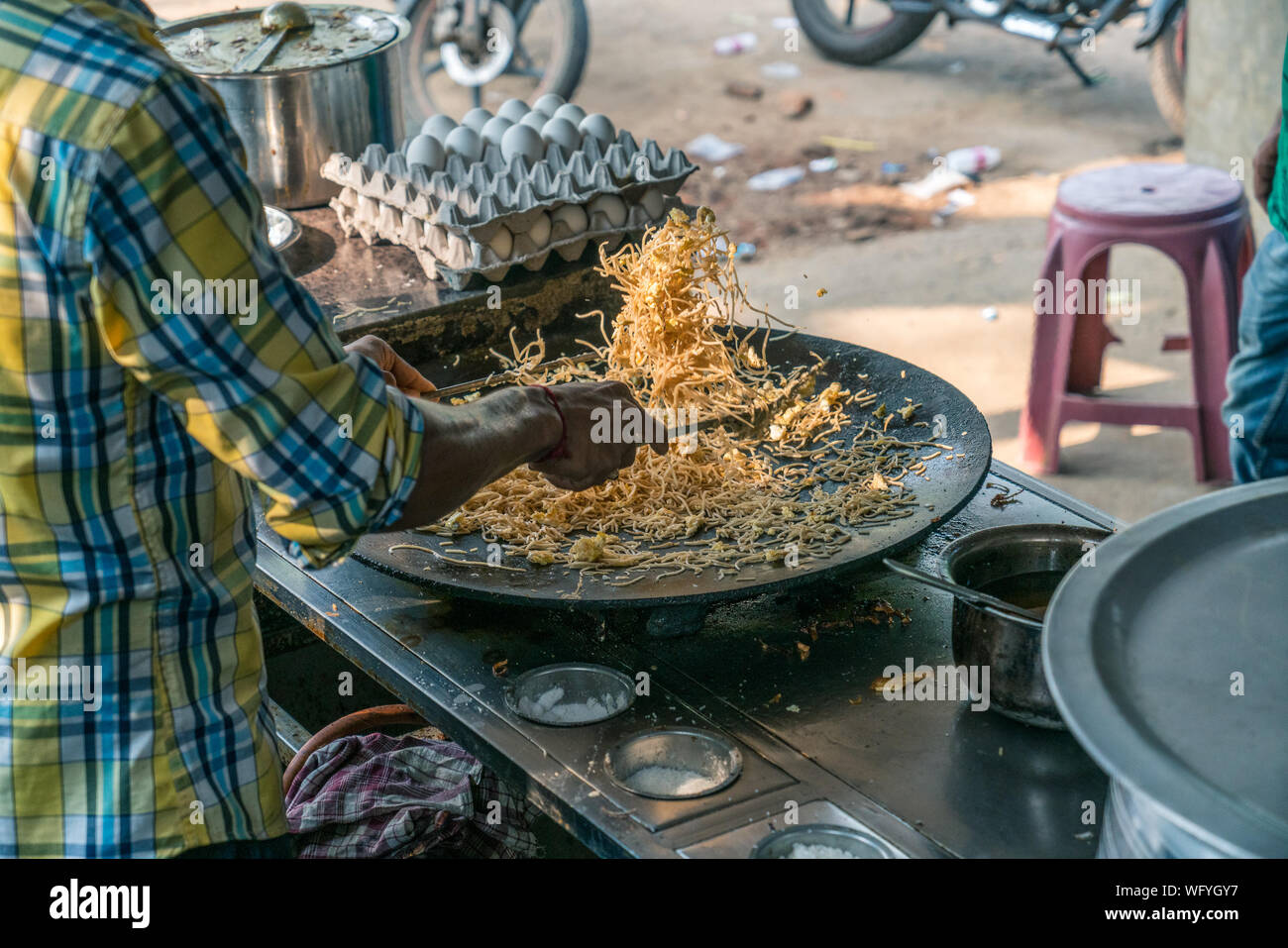 Odisha street food hi-res stock photography and images - Alamy