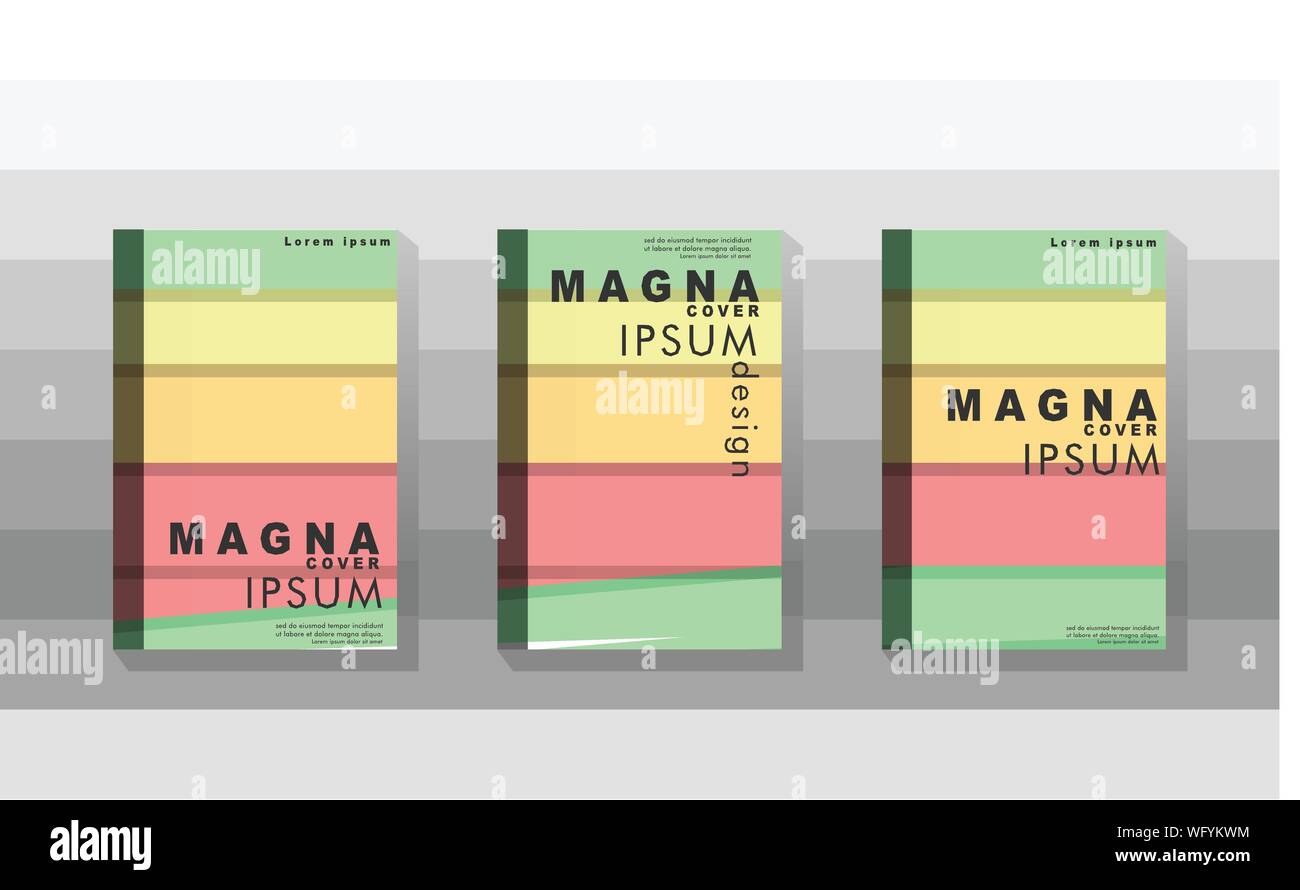 Cover book concept abstract geometric background with a combination of ...