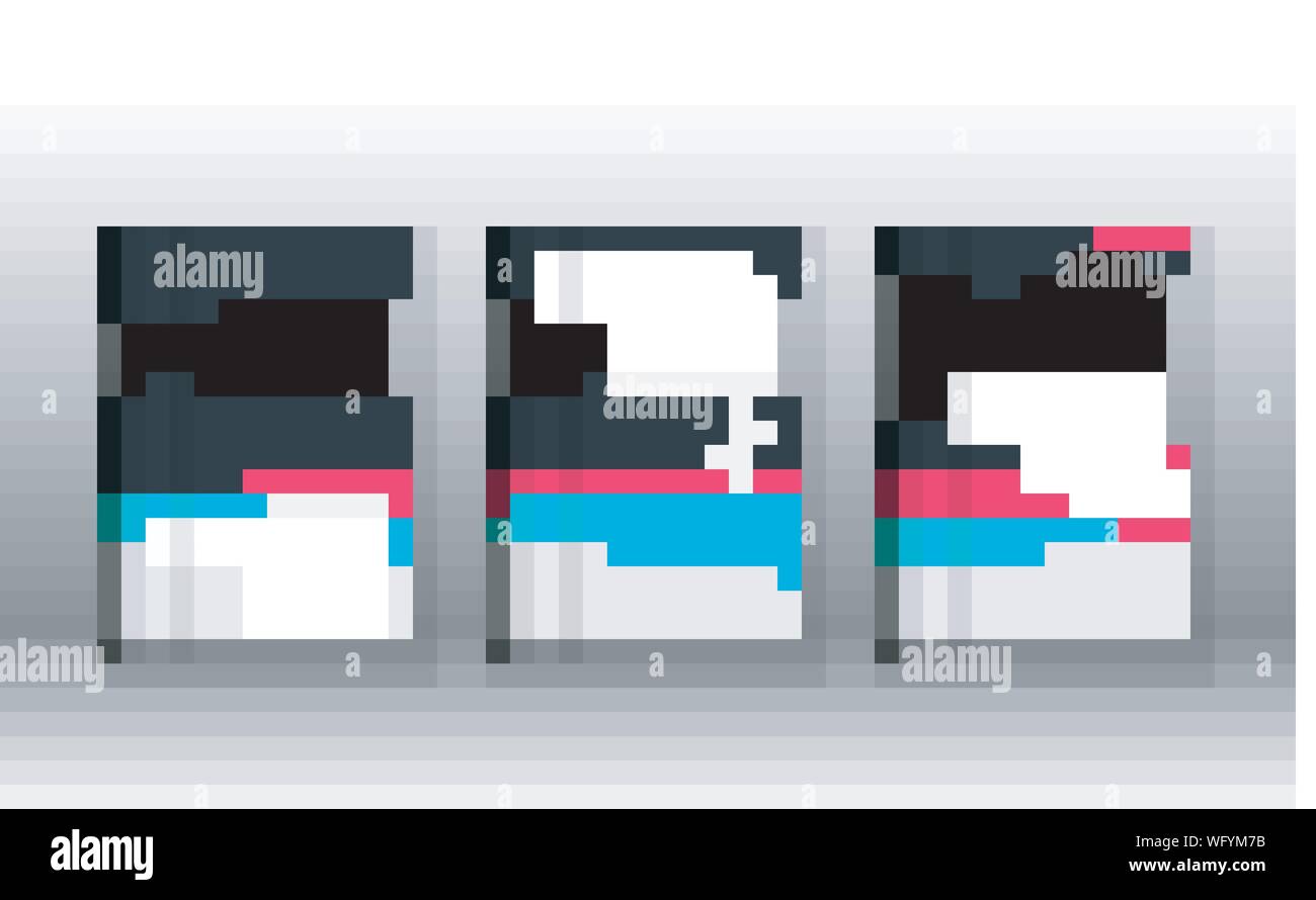 Cover book concept abstract geometric background with a combination of ...