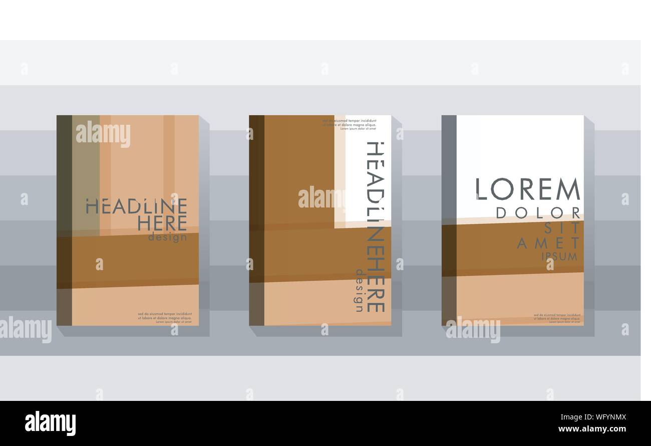 Cover book concept abstract geometric background with a combination of ...