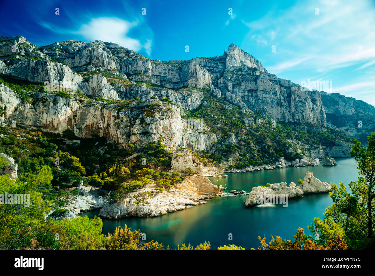 Calanques national park hi-res stock photography and images - Alamy