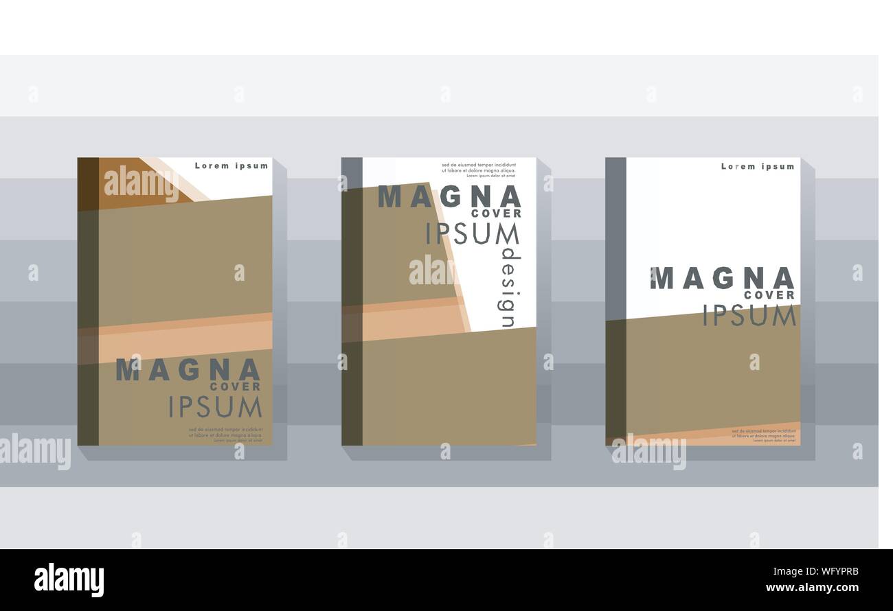 Cover book concept abstract geometric background with a combination of ...