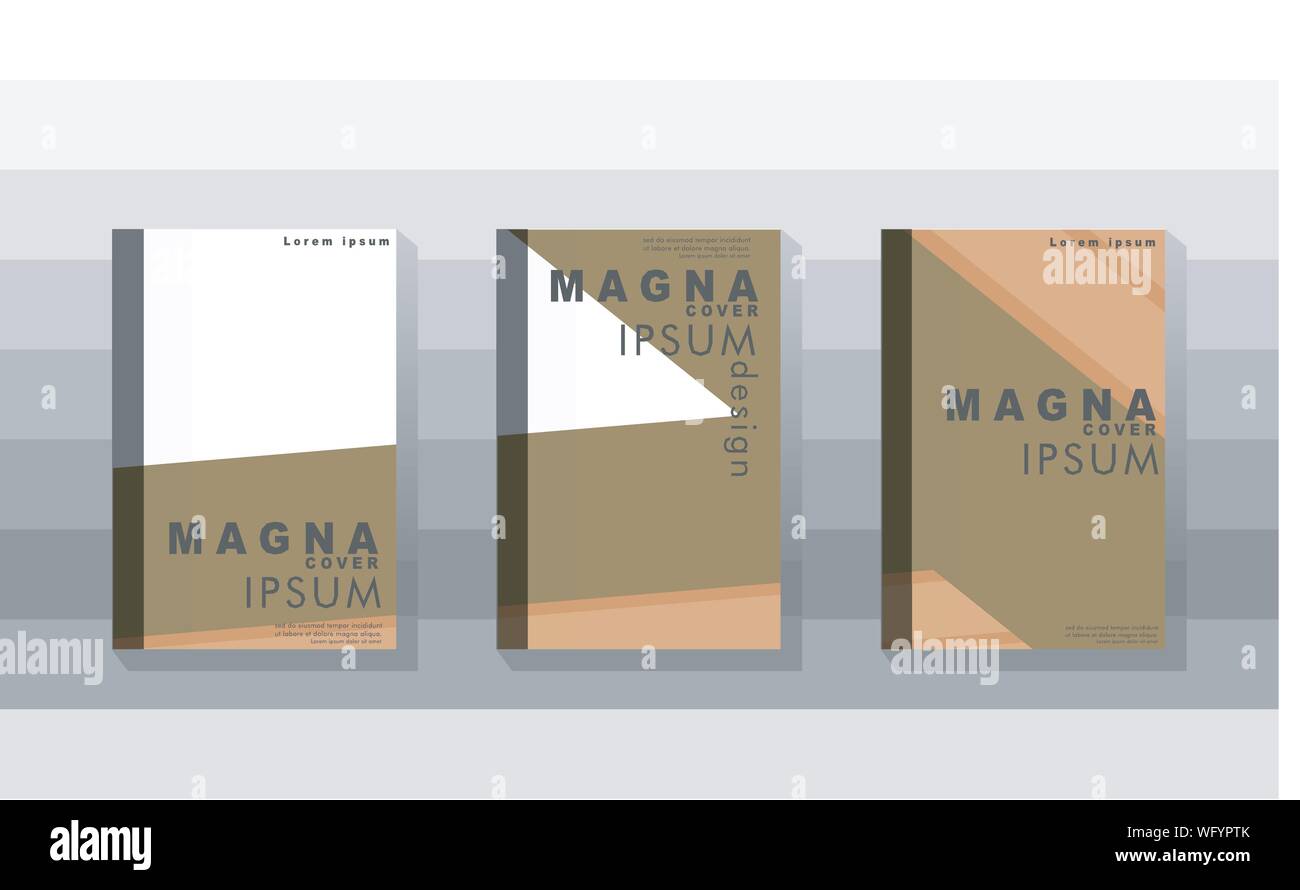 Cover book concept abstract geometric background with a combination of ...