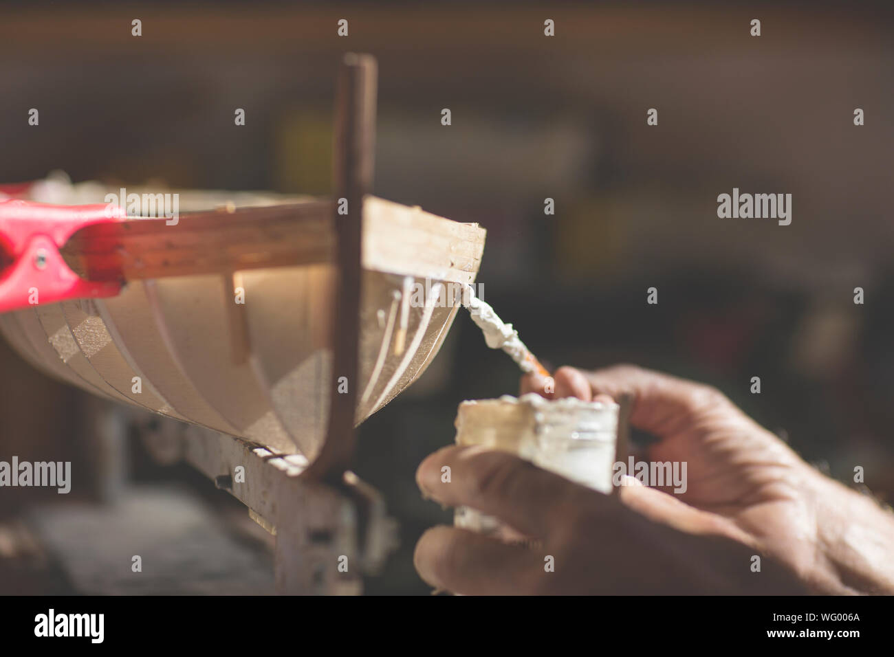 Ship making workshop hi-res stock photography and images - Alamy