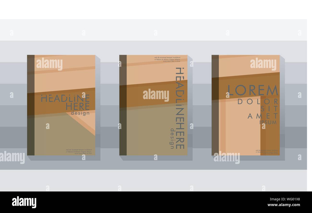 Cover book concept abstract geometric background with a combination of ...