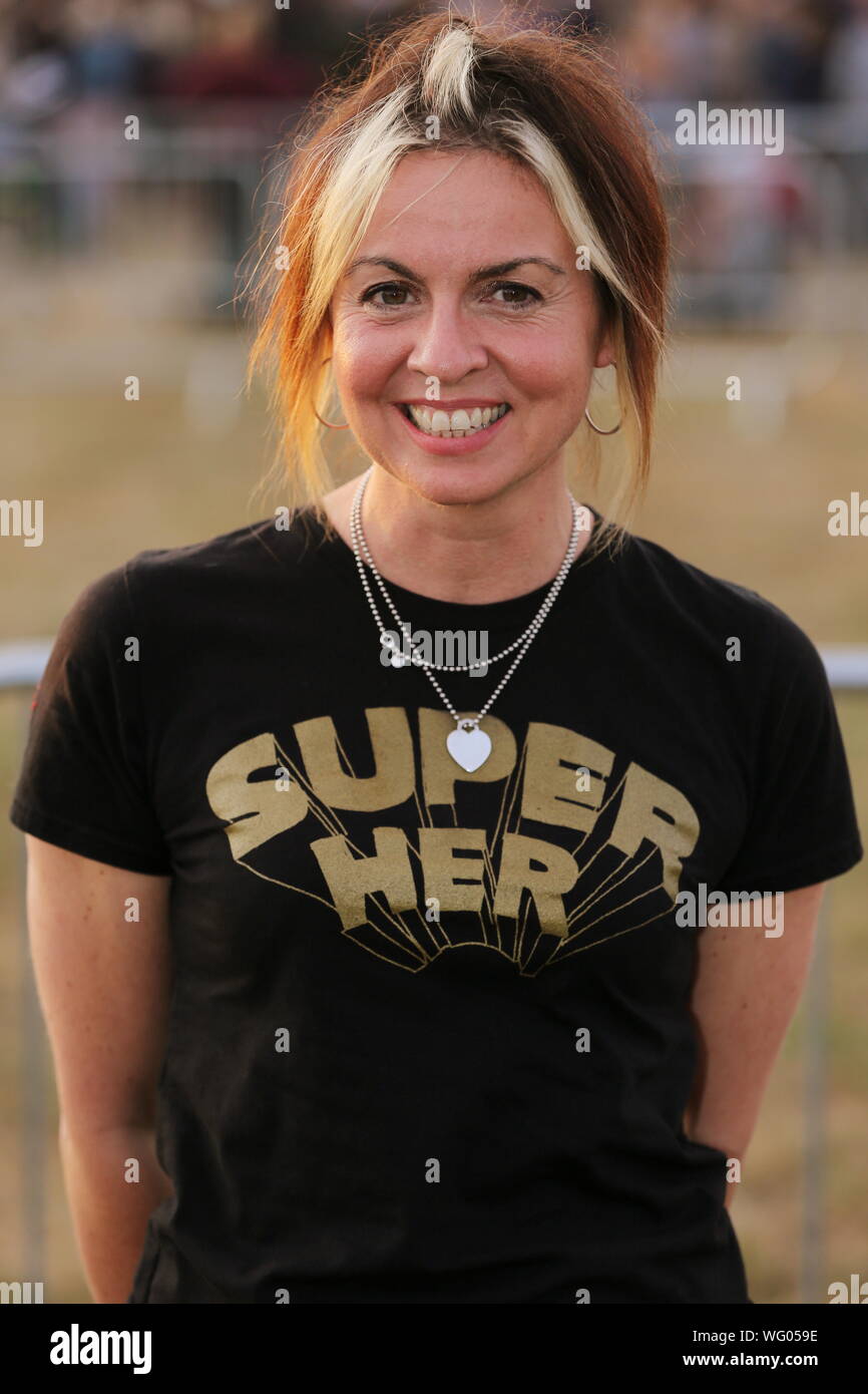 Louise wener backstage hi-res stock photography and images - Alamy