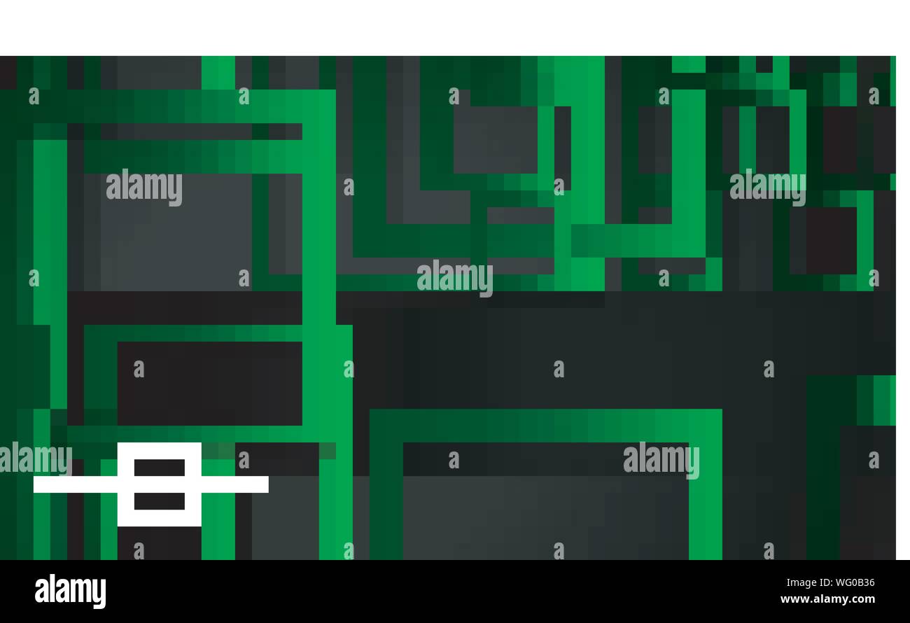 Vector Modern Abstract Squares Backgrounds . with a black green ...