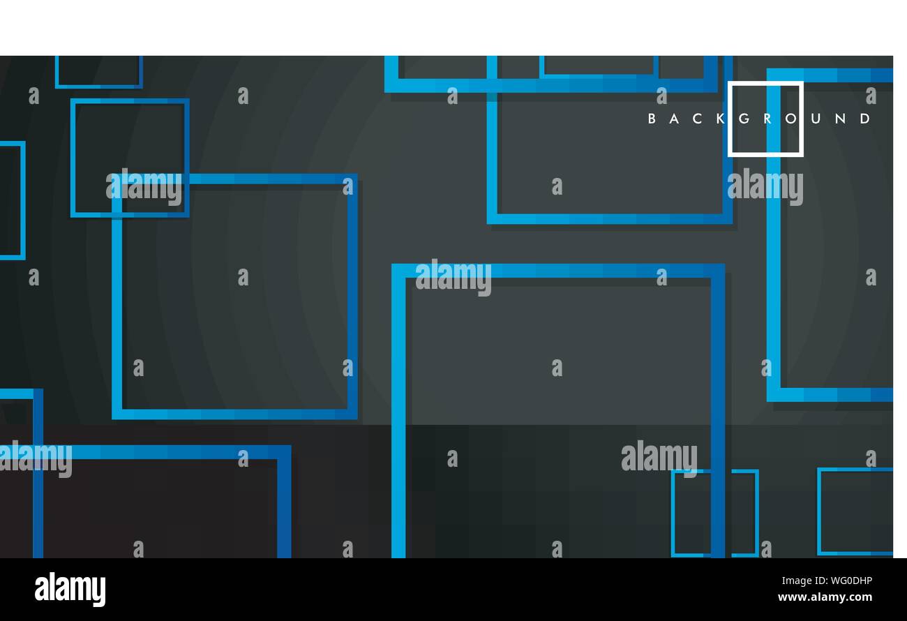 Vector Modern Abstract Squares Backgrounds . with a black green ...