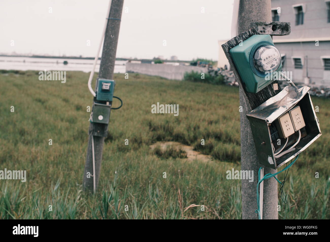 Electronic pole hi-res stock photography and images - Alamy