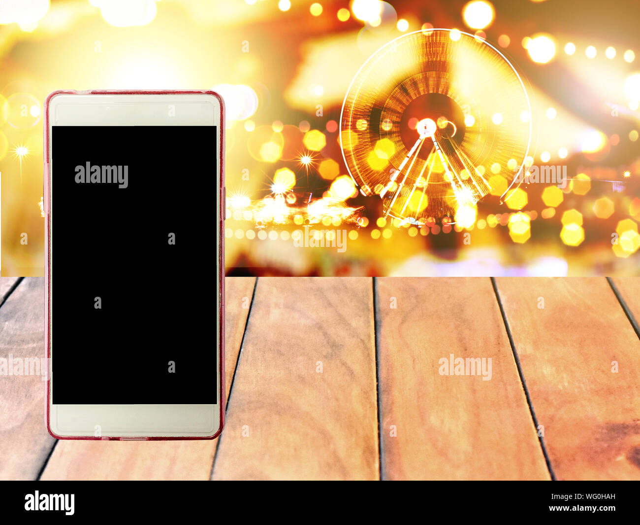 Lights mobile phone hi-res stock photography and images - Alamy