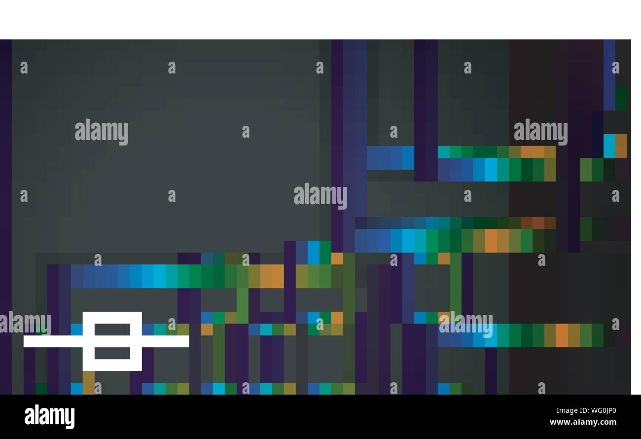 Modern Abstract Vector Box Background. with colorful gradient strips ...