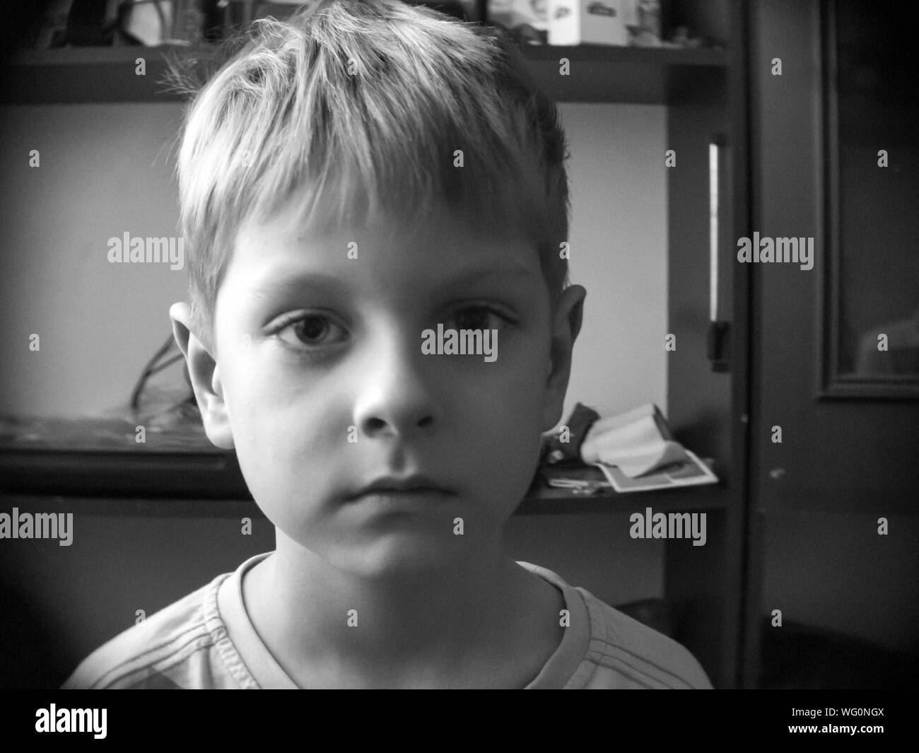 Boy at home hi-res stock photography and images - Alamy