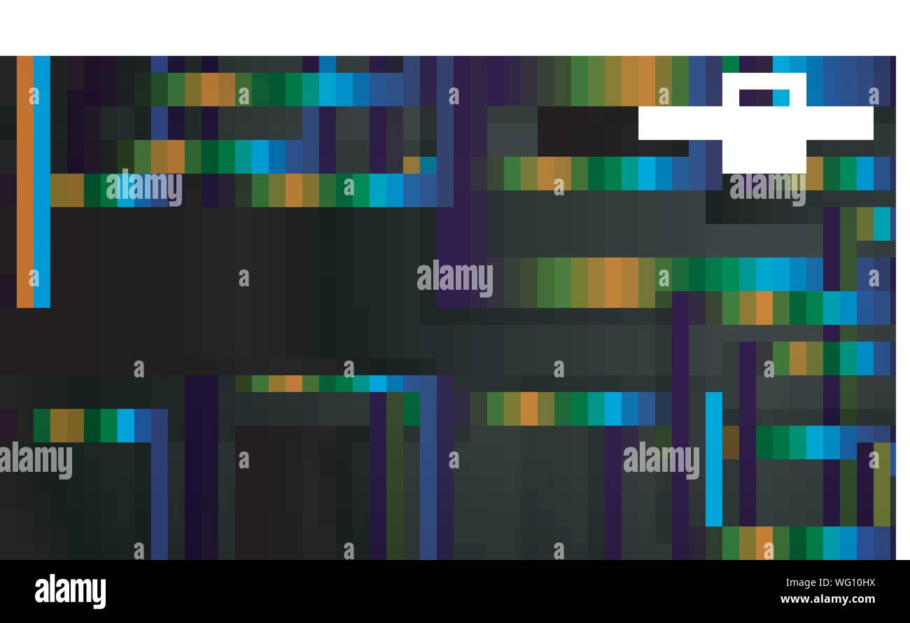 Modern Abstract Vector Box Background. with colorful gradient strips ...