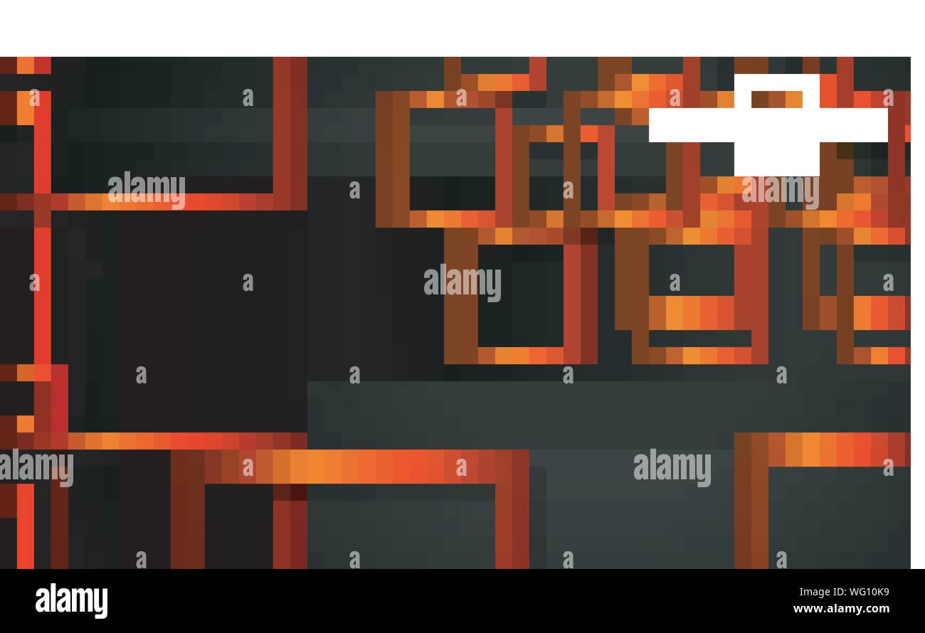 Vector Modern Abstract Squares Backgrounds . with a black orange ...