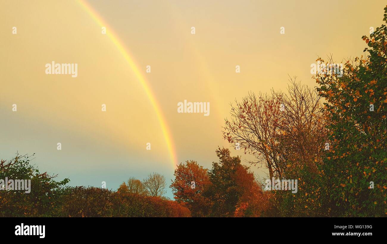 Double rainbow orange hi-res stock photography and images - Alamy