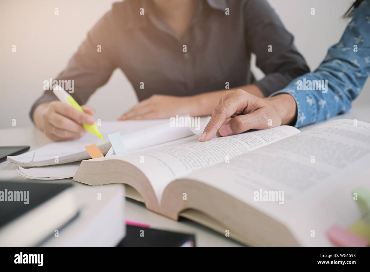 Two writing books hi-res stock photography and images - Alamy
