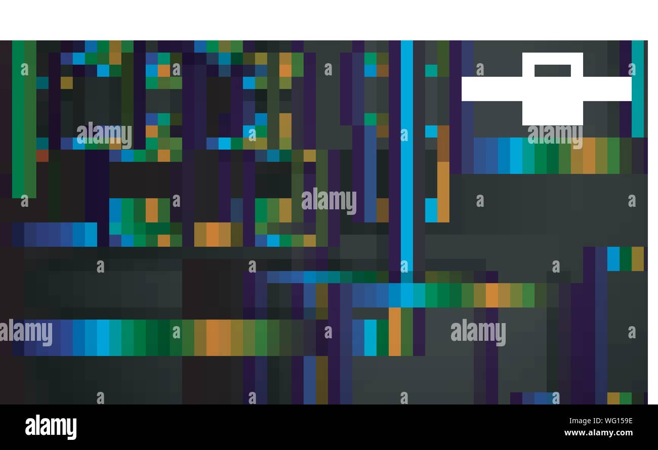 Modern Abstract Vector Box Background. with colorful gradient strips ...