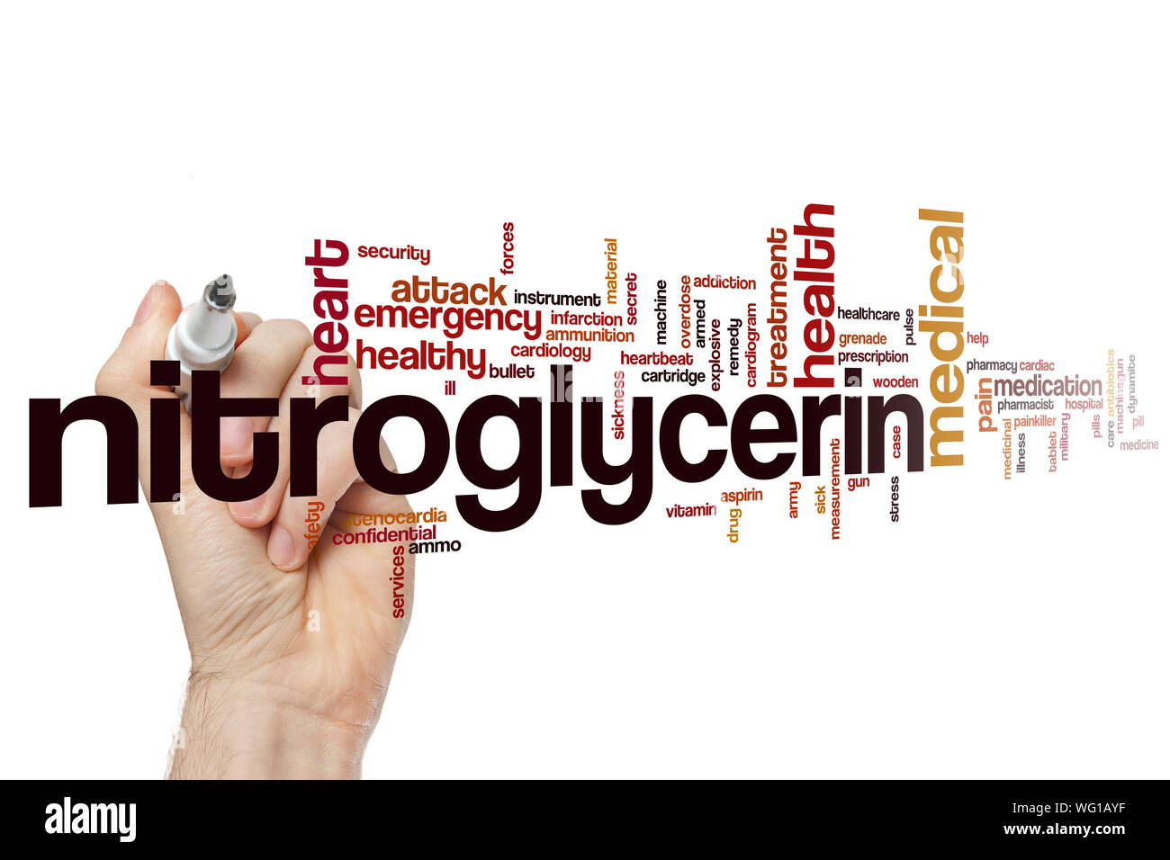 Nitroglycerin pills hi-res stock photography and images - Alamy