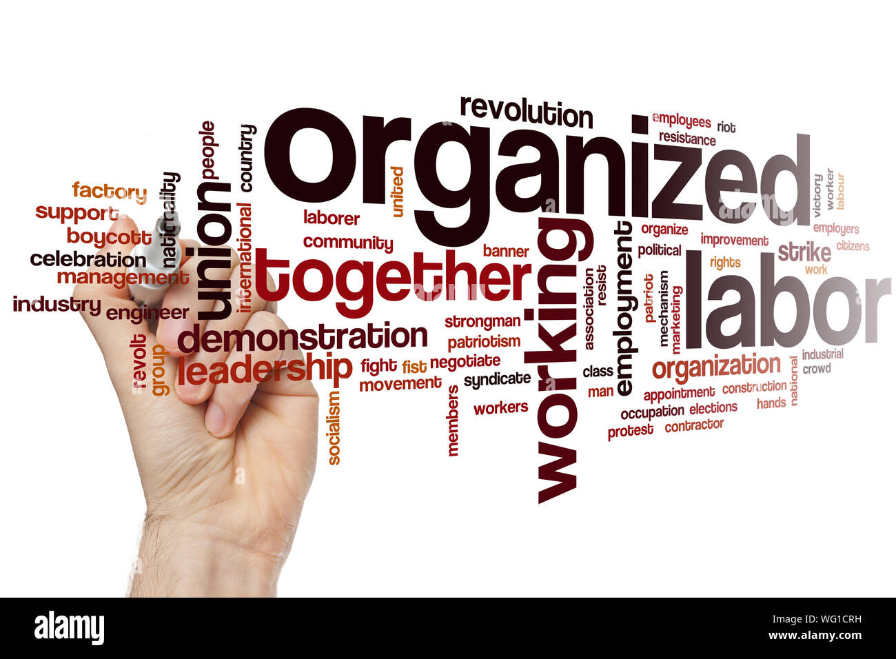 Labor union movement Cut Out Stock Images & Pictures - Alamy
