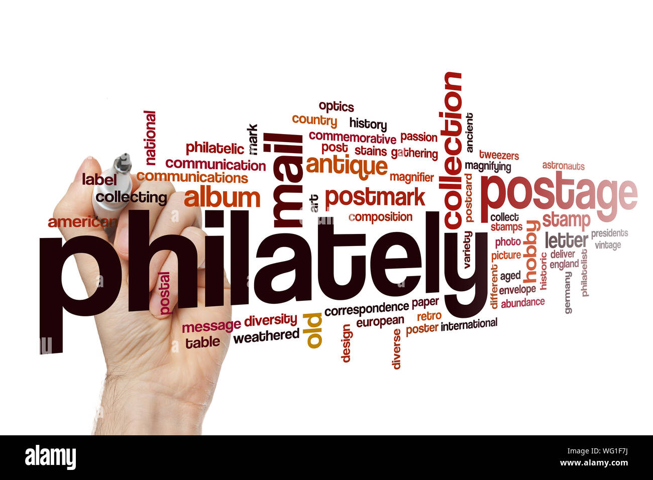 Collecting collection hobby philately Cut Out Stock Images & Pictures ...