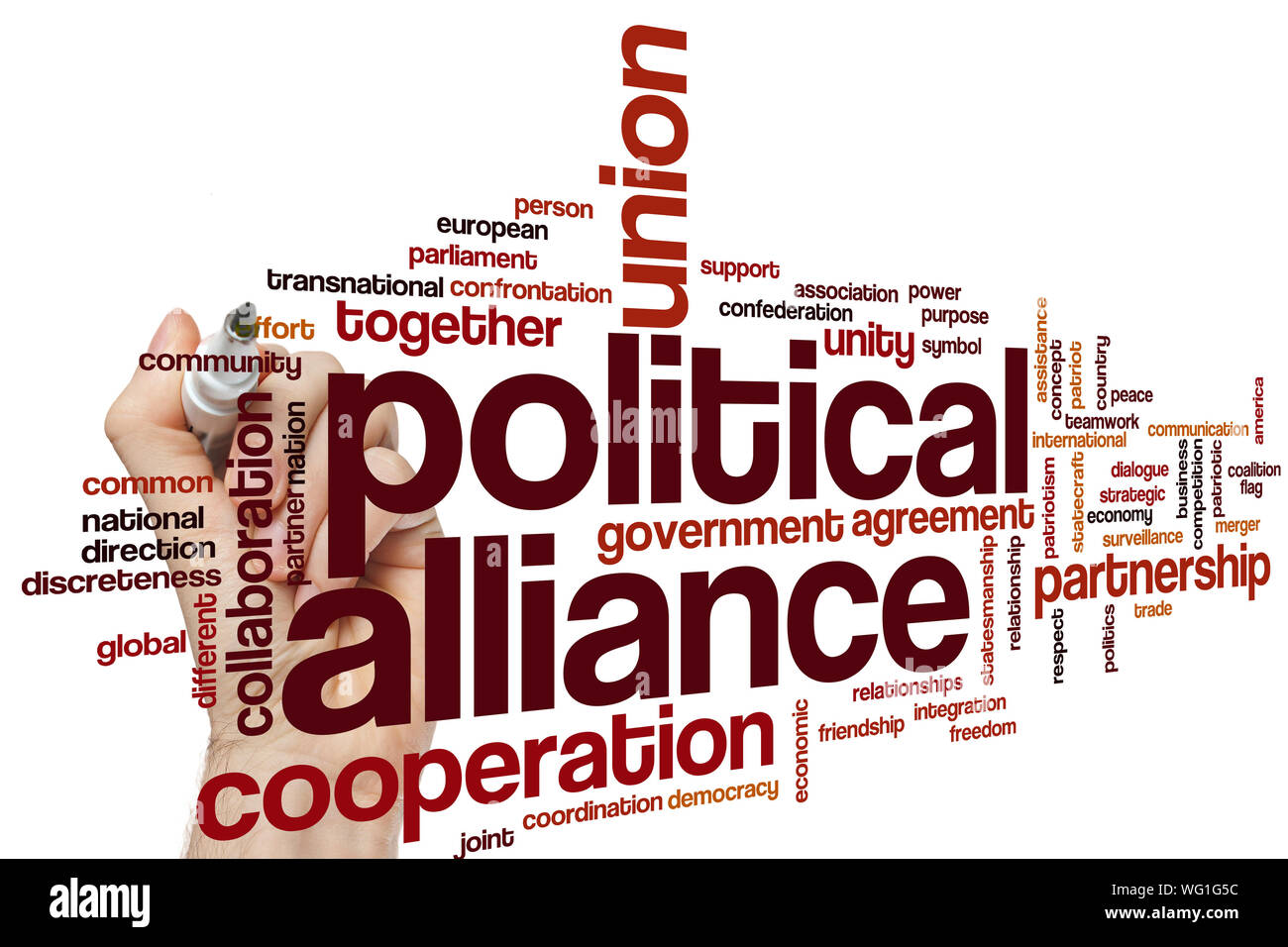 Patriotic alliance Cut Out Stock Images & Pictures - Alamy