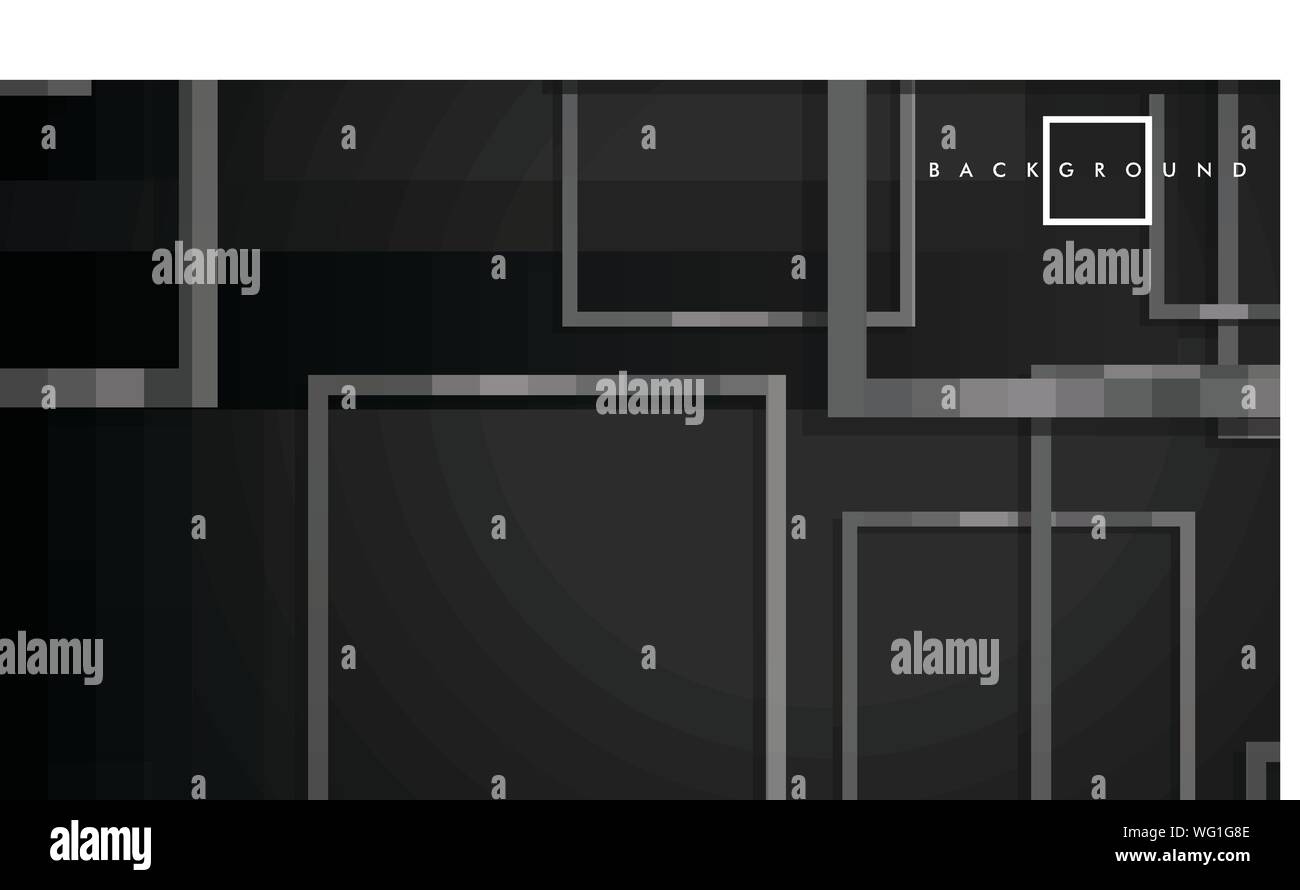 Vector Modern Abstract Squares Backgrounds . with a black and gray ...