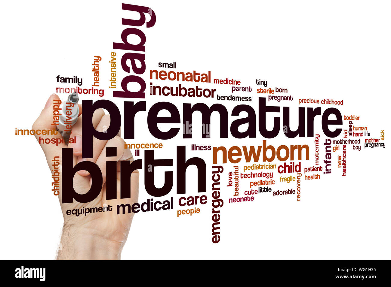 Premature baby incubator Cut Out Stock Images & Pictures - Alamy