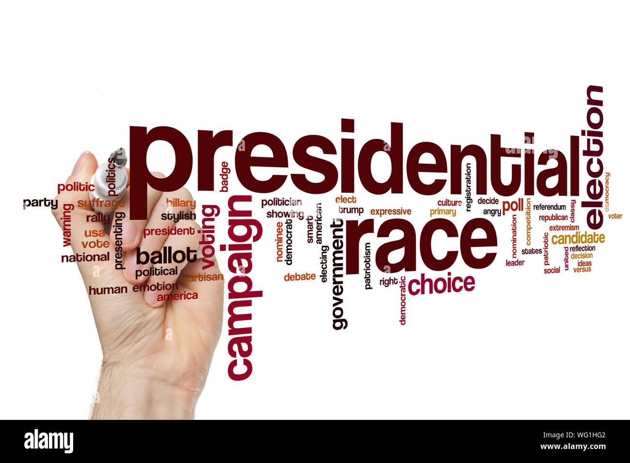 Presidential race Cut Out Stock Images & Pictures - Alamy