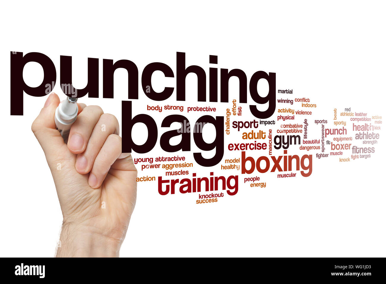 Name word cloud concept Stock Photo - Alamy