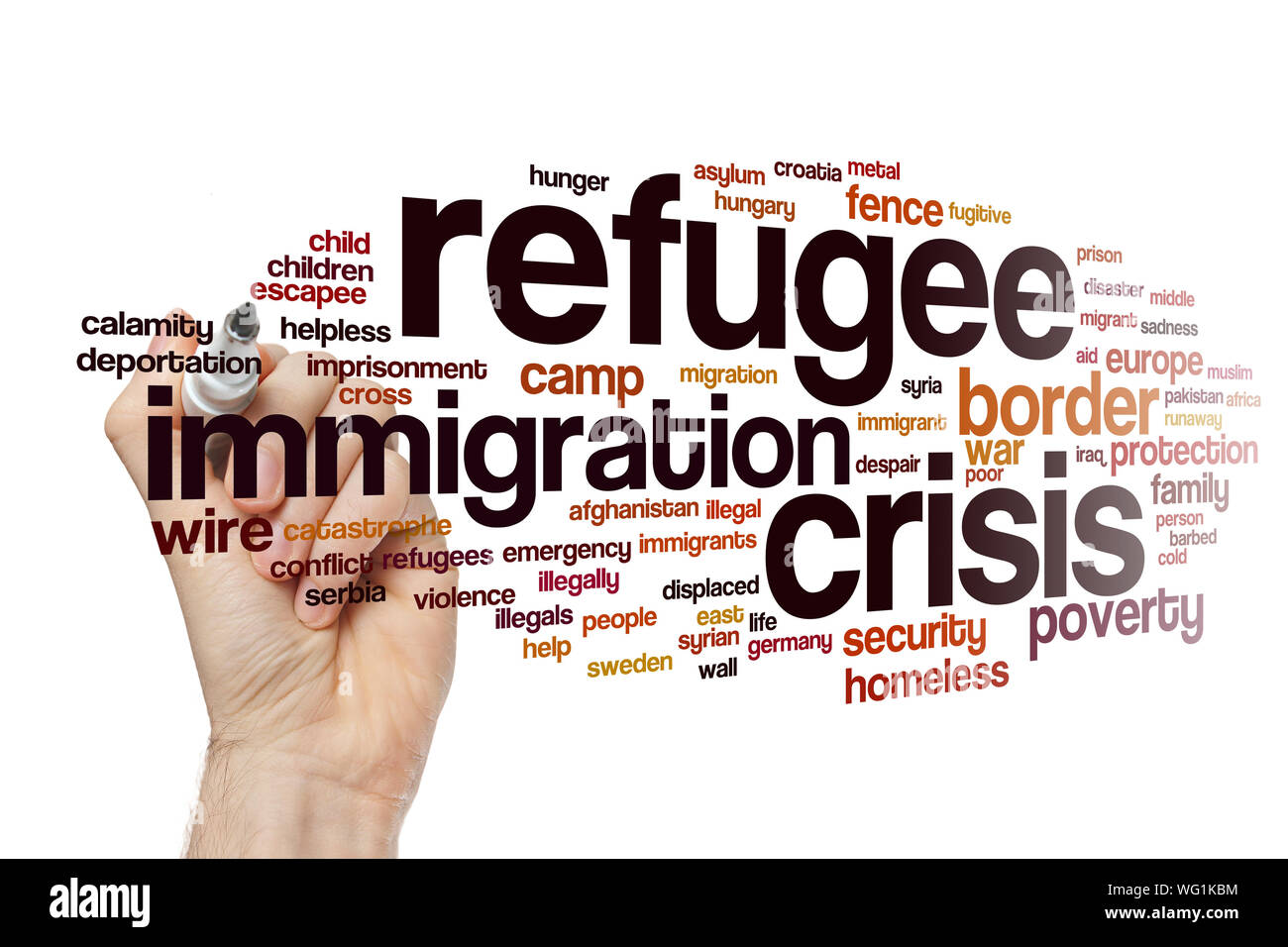 Afghanistan refugee camp Cut Out Stock Images & Pictures - Alamy