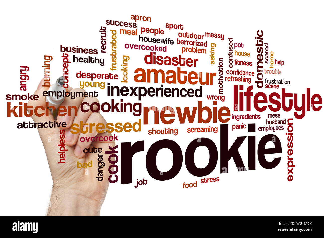Rookie word hi-res stock photography and images - Alamy