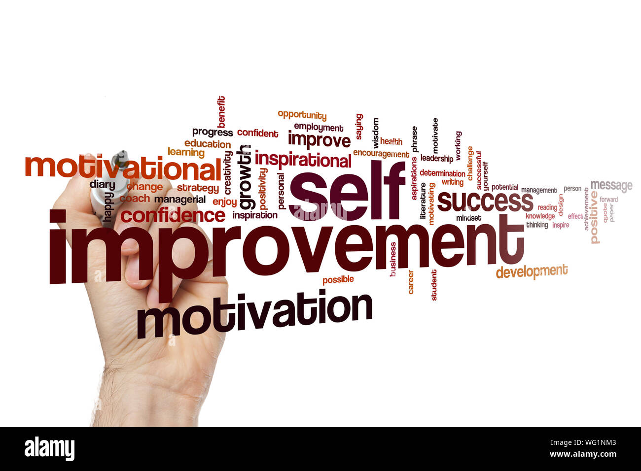 Self development quote Cut Out Stock Images & Pictures - Alamy