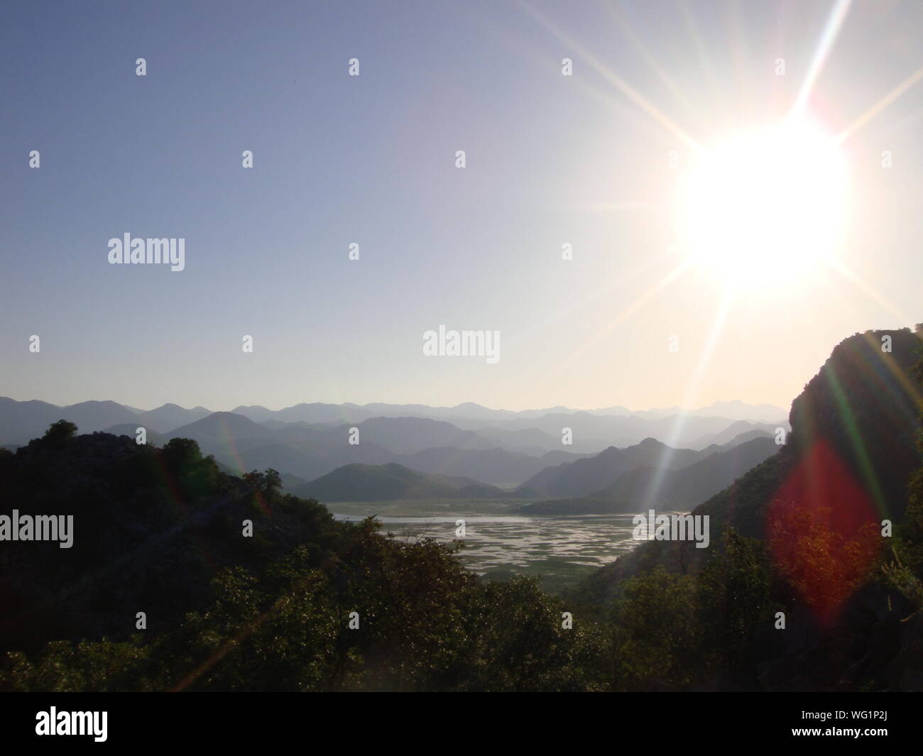 Sun Shining Over Mountains High Resolution Stock Photography and Images ...