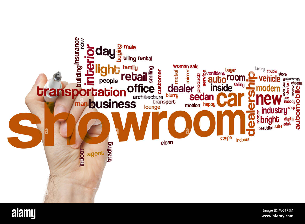 Auto dealership showroom Cut Out Stock Images & Pictures - Alamy