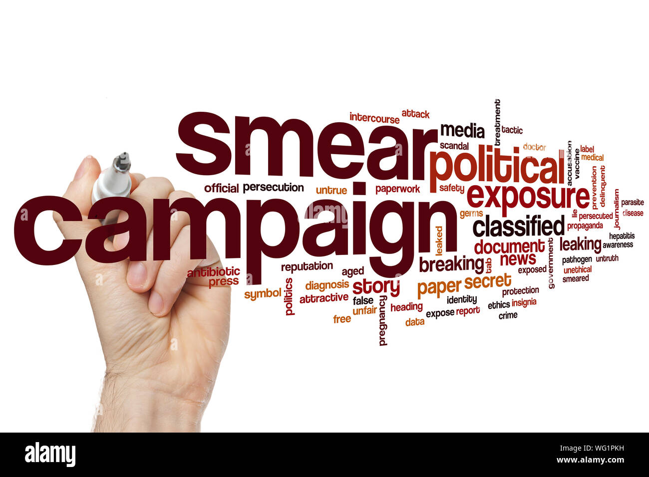 Smear campaign hi-res stock photography and images - Alamy