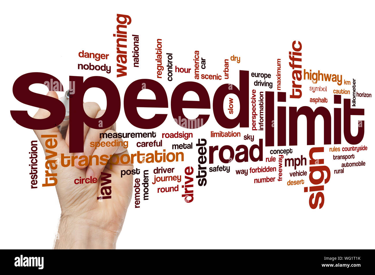 Concept car road america Cut Out Stock Images & Pictures - Alamy