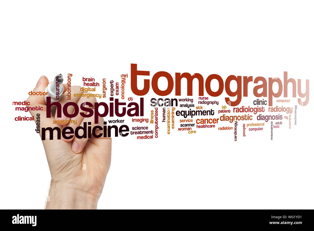 Computed tomography ct scan brain Cut Out Stock Images & Pictures - Alamy