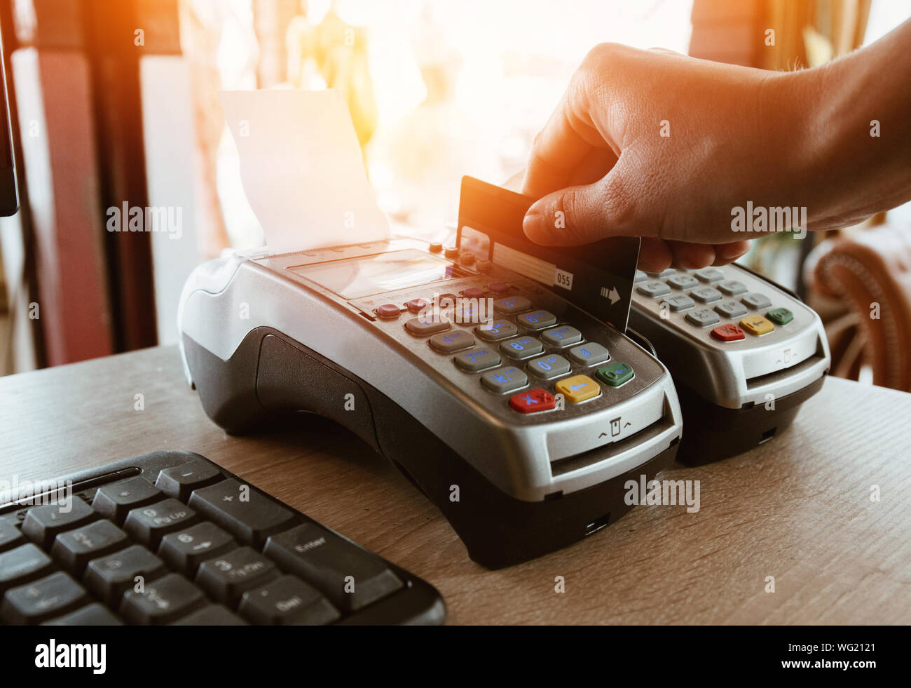 Person Swiping Card High Resolution Stock Photography and Images - Alamy