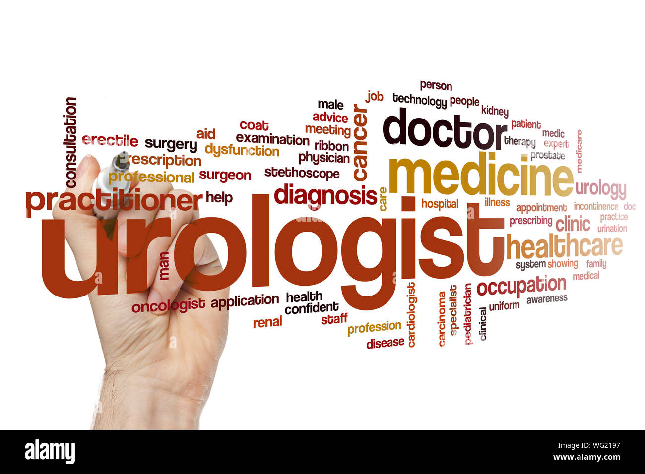 Prostate cancer diagnosis concept Cut Out Stock Images & Pictures - Alamy